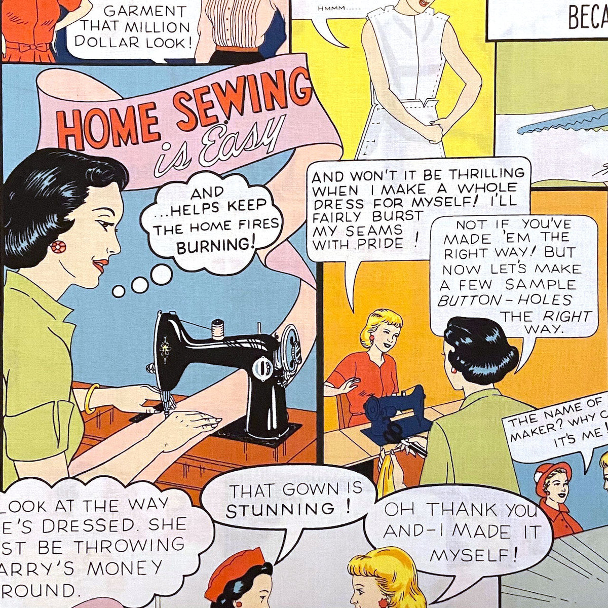 Home Sewing is Easy by Alexander Henry – Red Thread Design